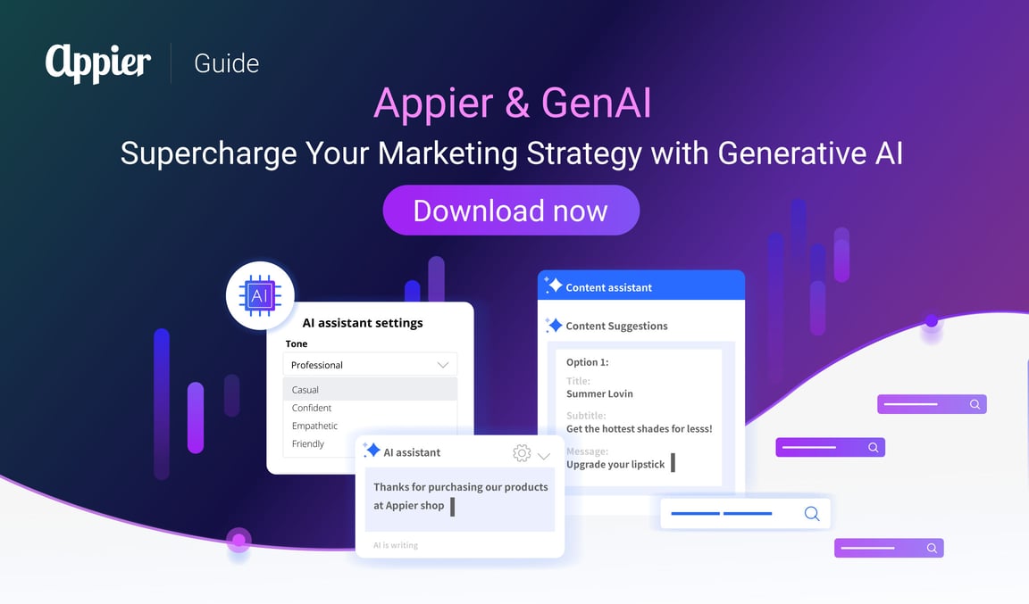 Appier & GenAI: Supercharge Your Marketing Strategy With Generative AI